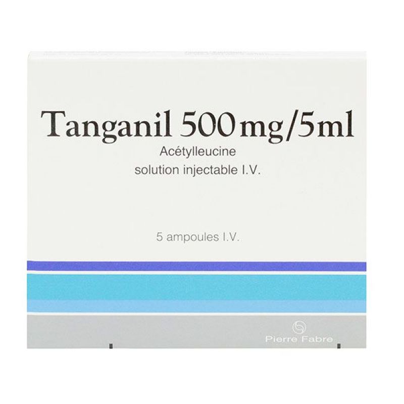 Tanganil 500 mg / 5 ml solution injectable I.V. Pierre Fabre x 5 ampoules