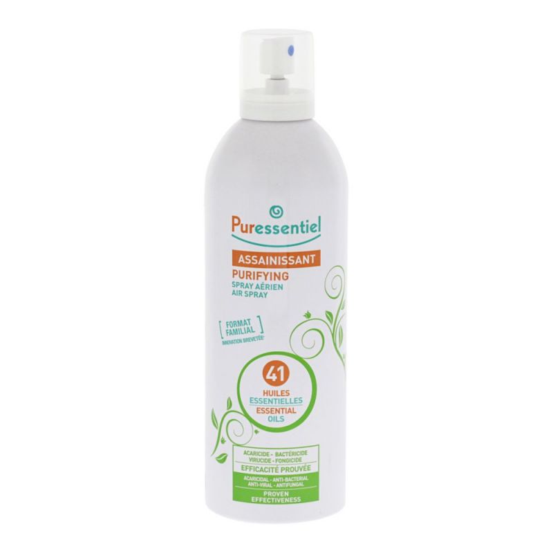 Spray aérien assainissant 41 huiles essentielles Puressentiel x 500 ml