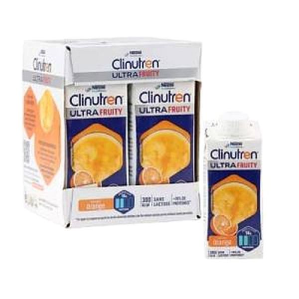 Clinutren Ultra-Fruity Orange 4X200Ml
